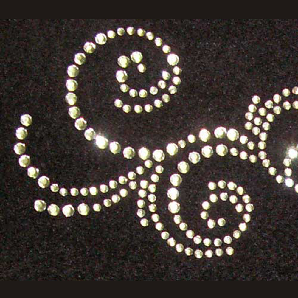 Embellish Design E1 Iron On Rhinestone Transfer