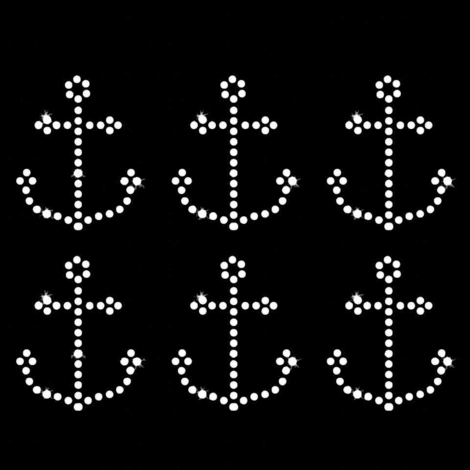Assorted Rhinestone Transfers - Shapes & Symbols - Jubilee Rhinestones