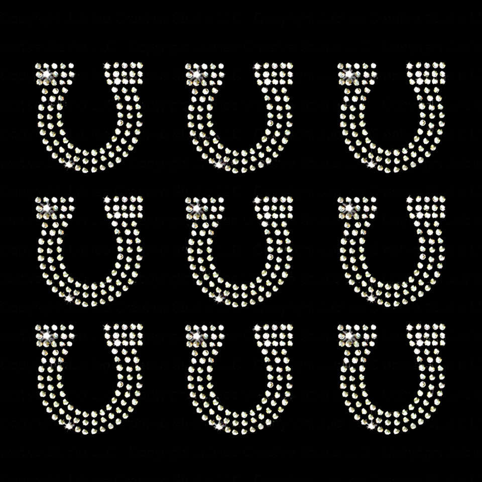 Assorted Rhinestone Transfers - Shapes & Symbols - Jubilee Rhinestones