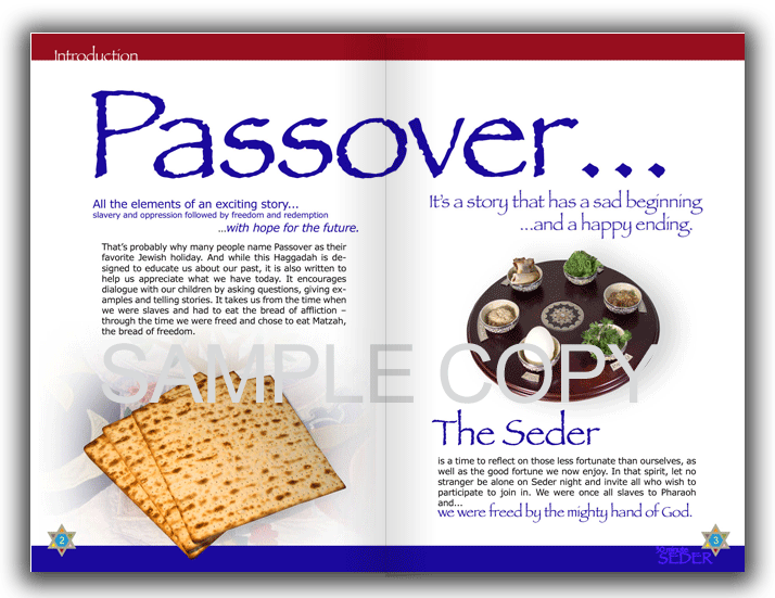 Passover Haggadah Large Print Edition The 30 Minute Seder