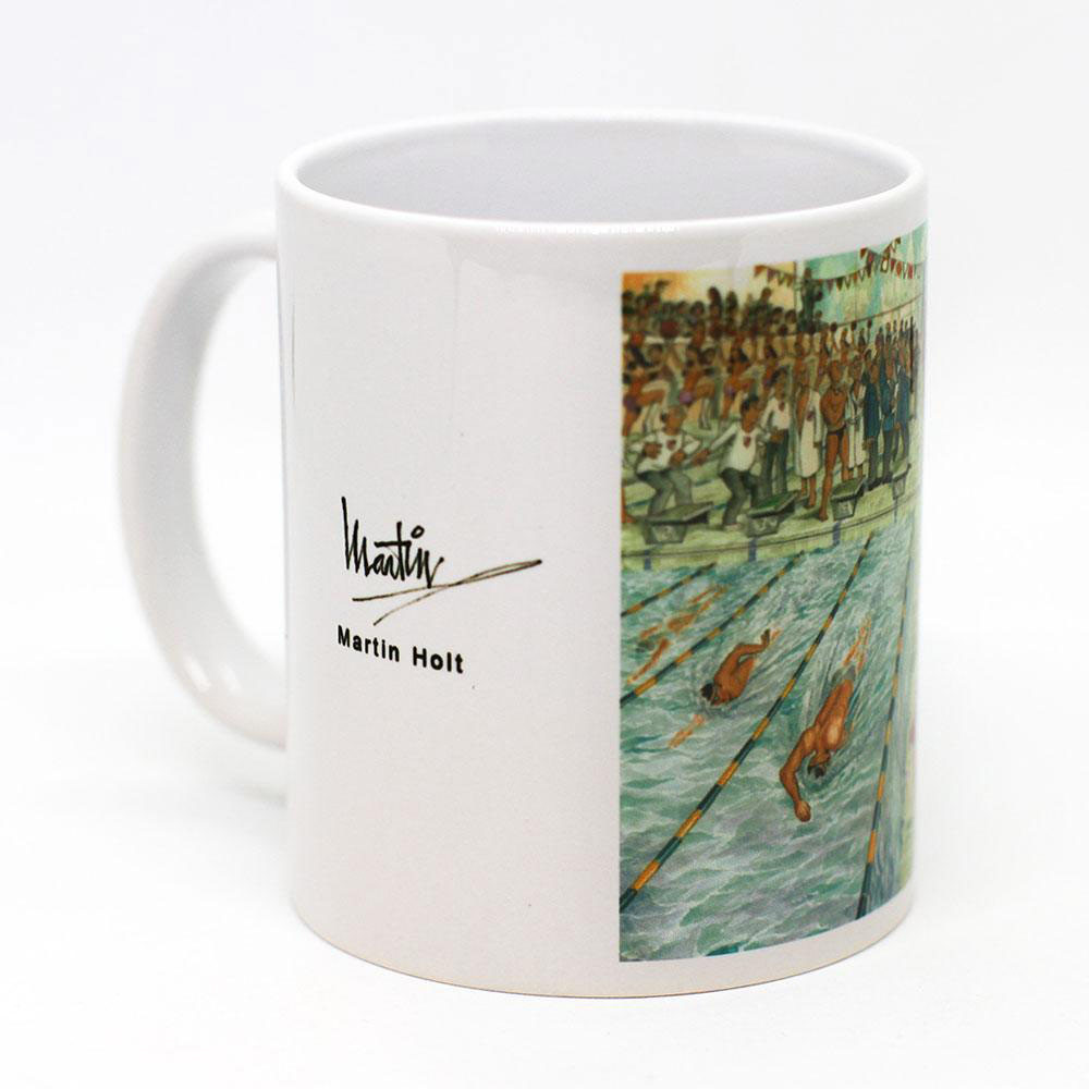 Martin Holt Swimmer Mug