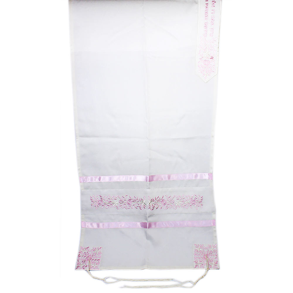 White And Pink Floral Pattern Talis Set