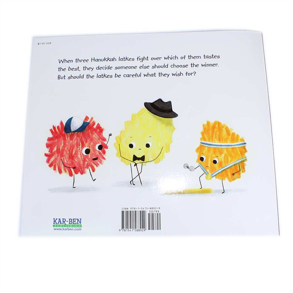The Three Latkes Children's Hanukkah Book