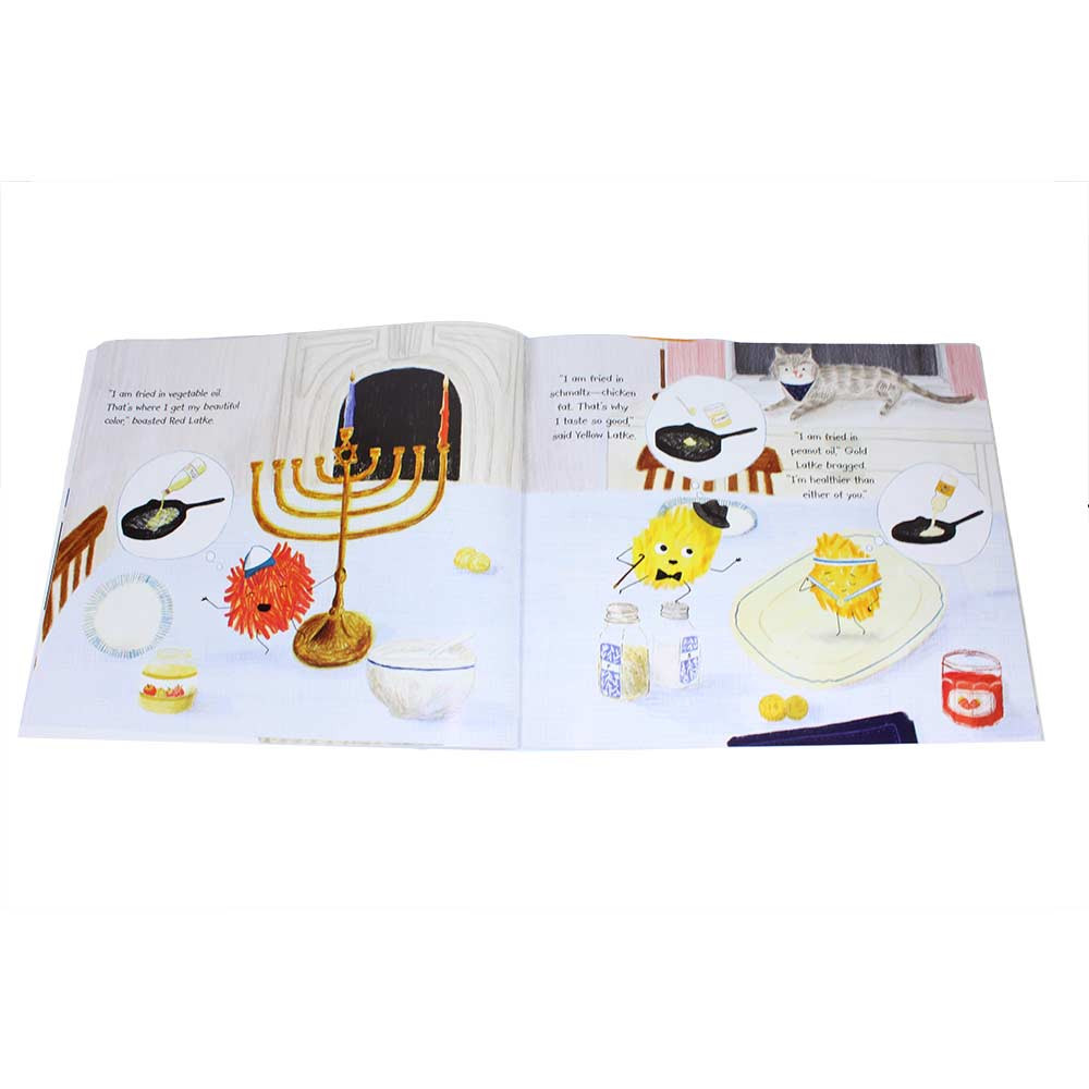 The Three Latkes Children's Hanukkah Book