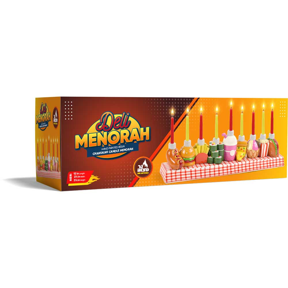 Deli Foods Hanukkah Menorah