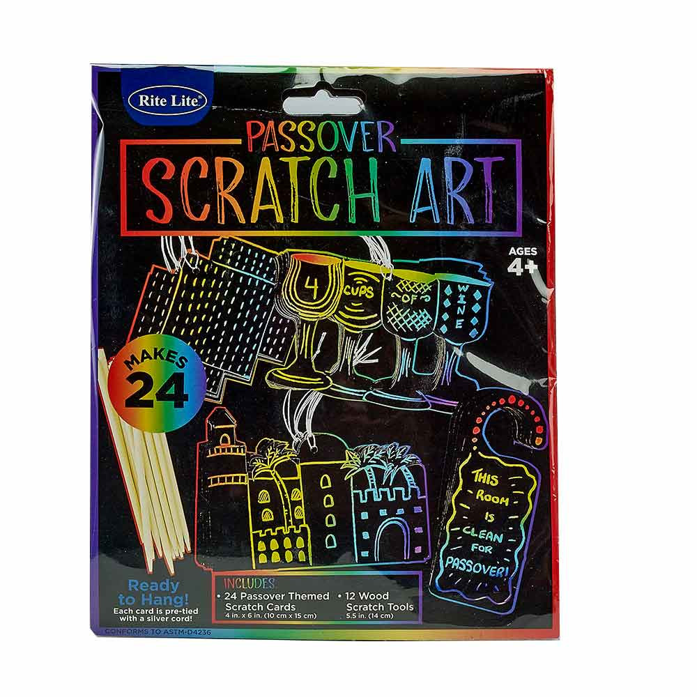 Passover Scratch Paper Kit