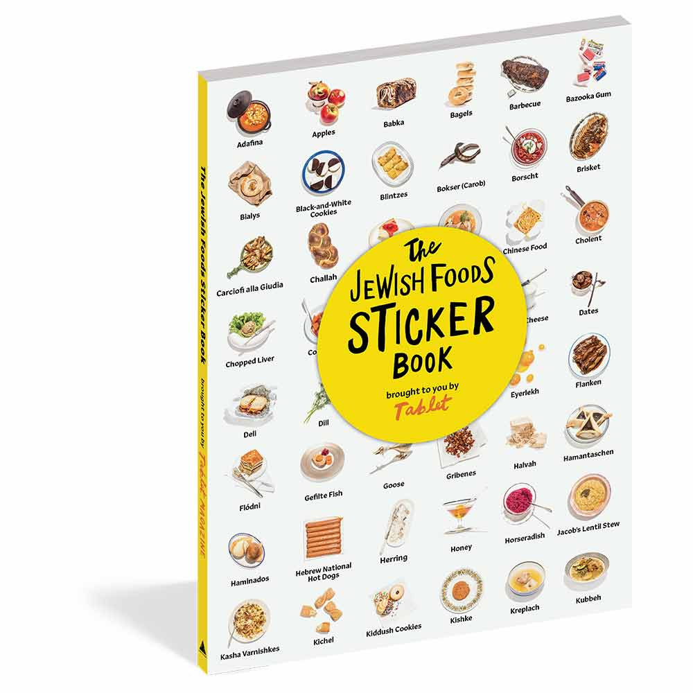 Jewish Foods Sticker Book