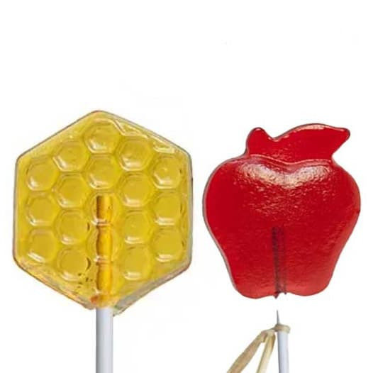 Honey And Apple Kosher Lollipop Set