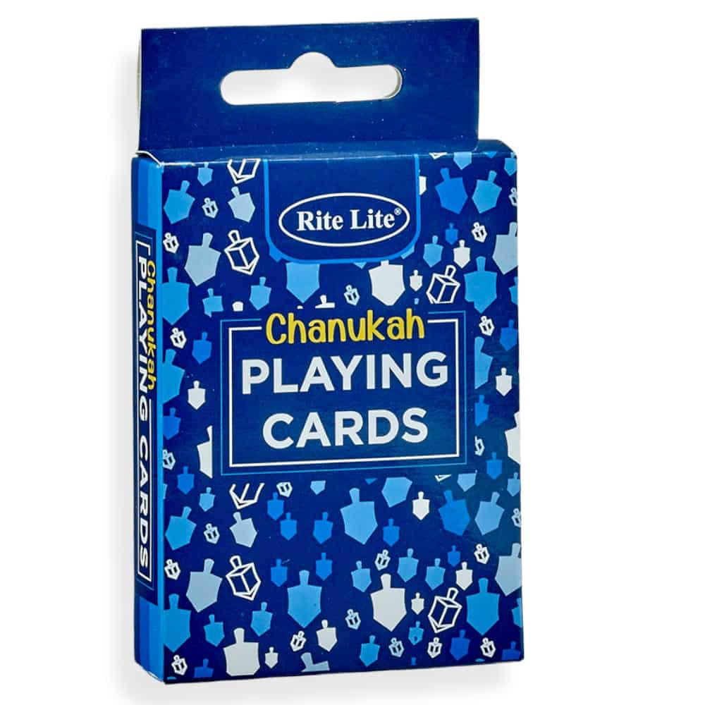 Chanukah-Themed Playing Cards