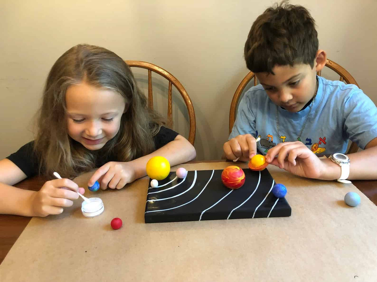 DIY Solar System Menorah Craft Kit
