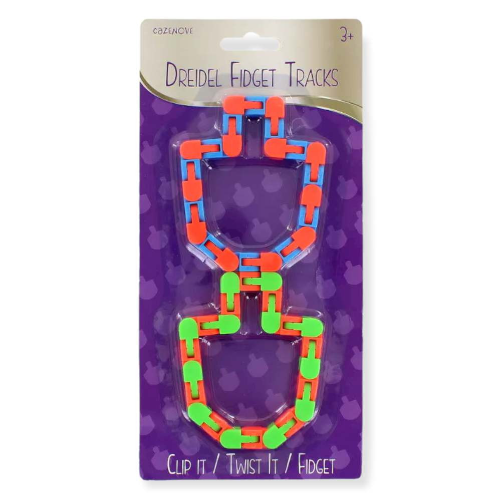 Dreidel Shaped Fidget Tracks