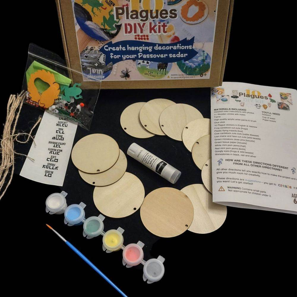 Passover 10 Plagues DIY Creative Art Kit