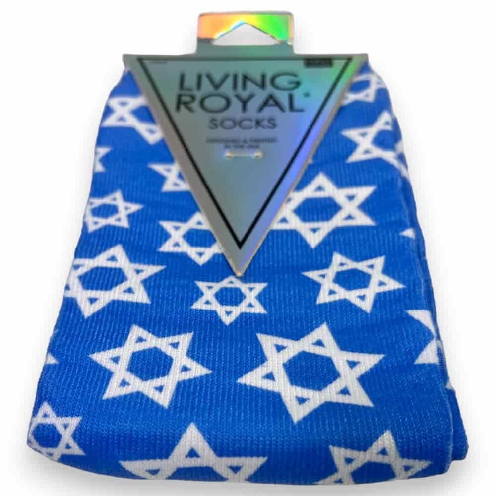 Jewish Stars Crew Socks