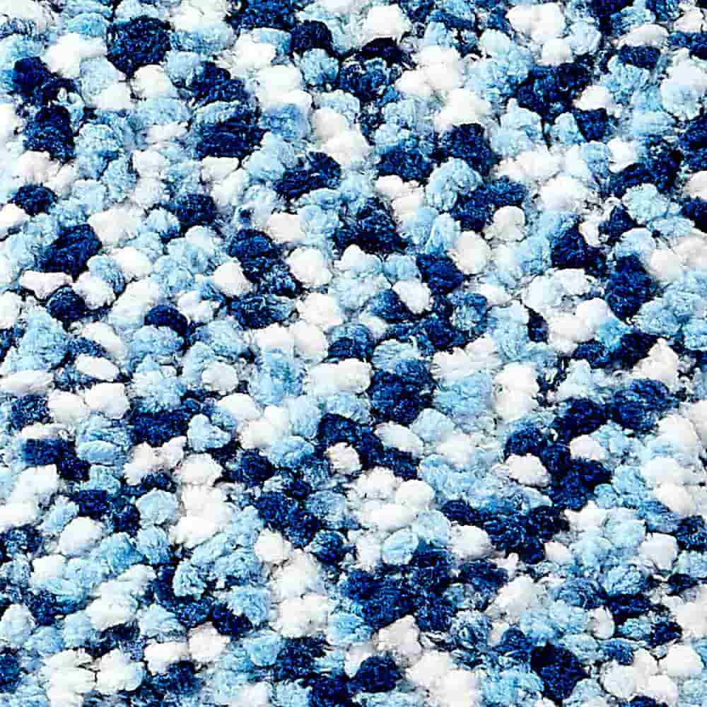 Adult Size Blue Popcorn Cozy Chanukah Slipper Socks