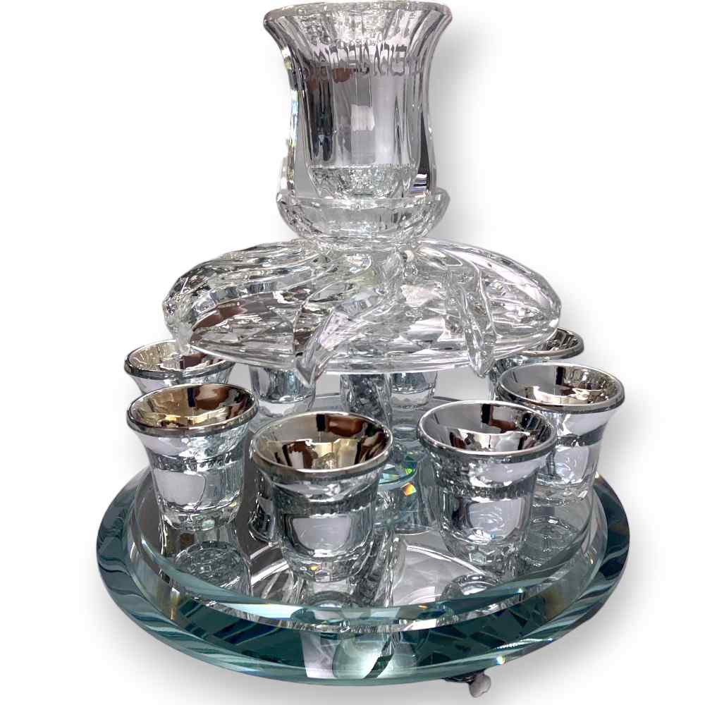 Ornate Crystal Wine Divider