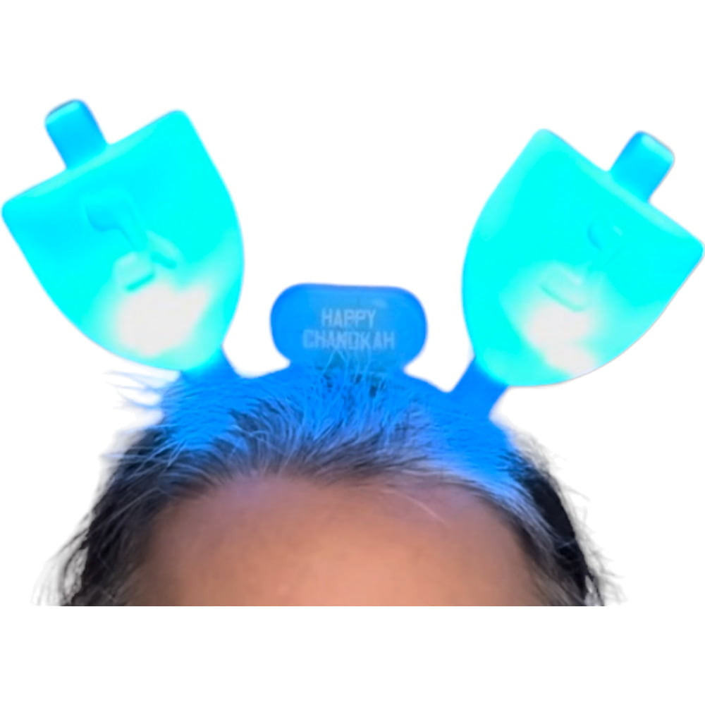 LED Dreidel Head Boppers