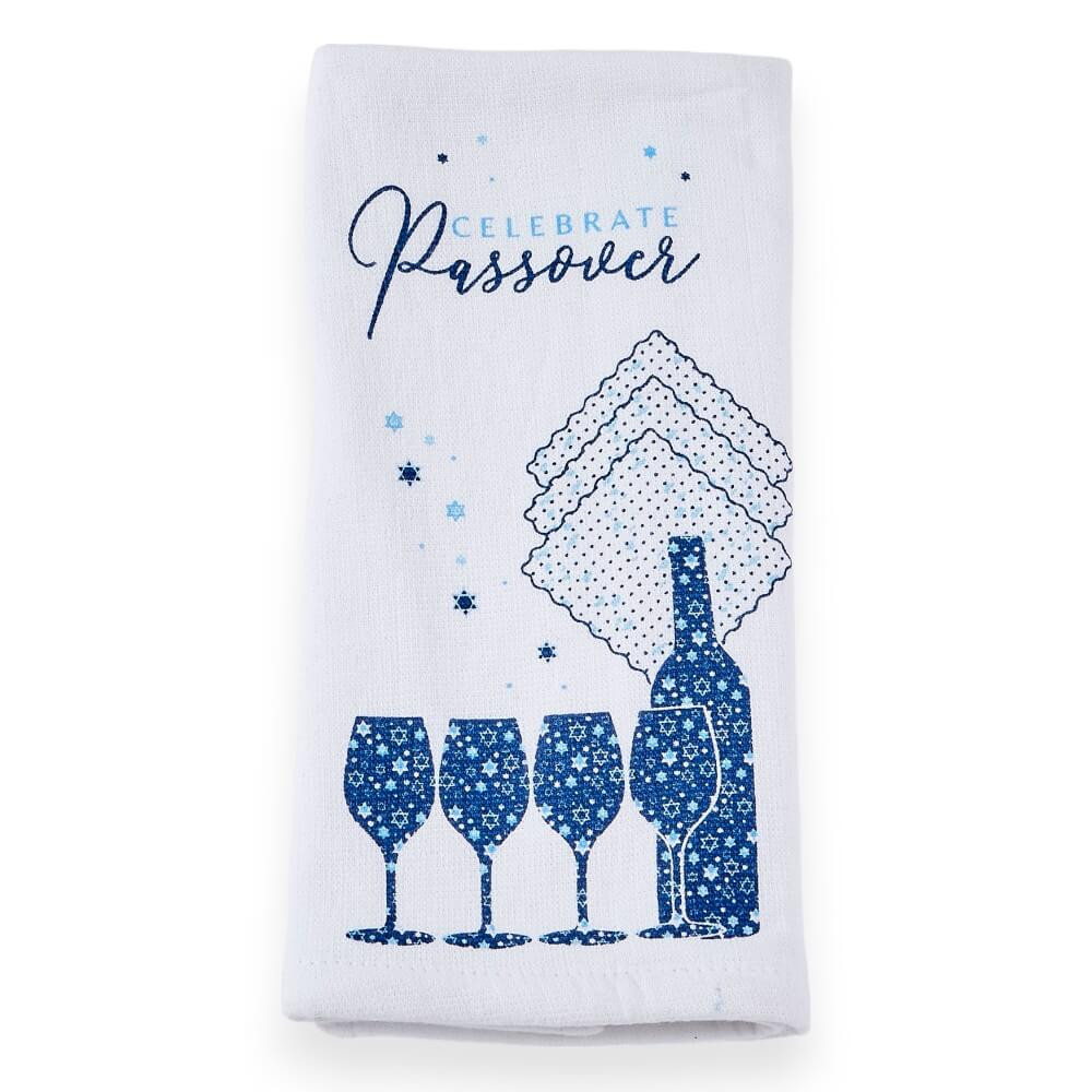 Passover Mosaic Cotton Kitchen Towel