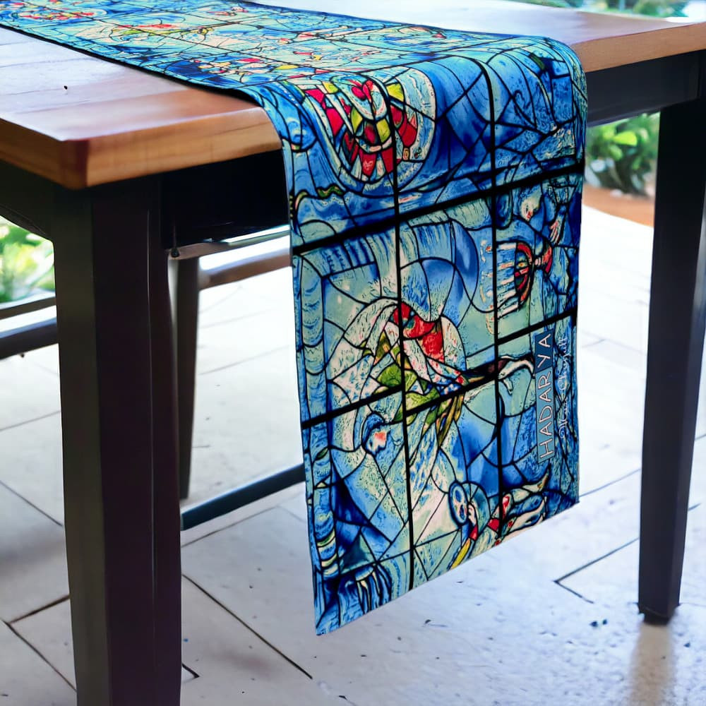Marc Chagall's American Windows Table Runner