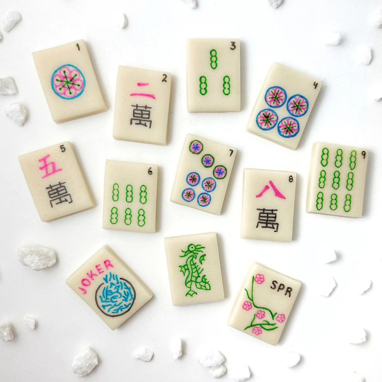 Marzipan Mah Jong Tiles Gift Box