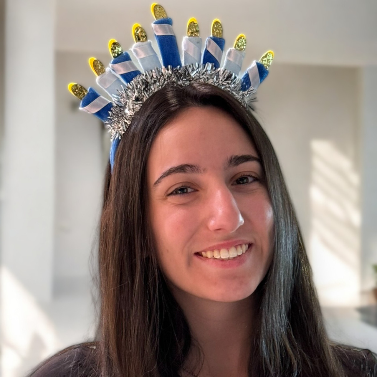 Hanukkah Candles Headband Menorah
