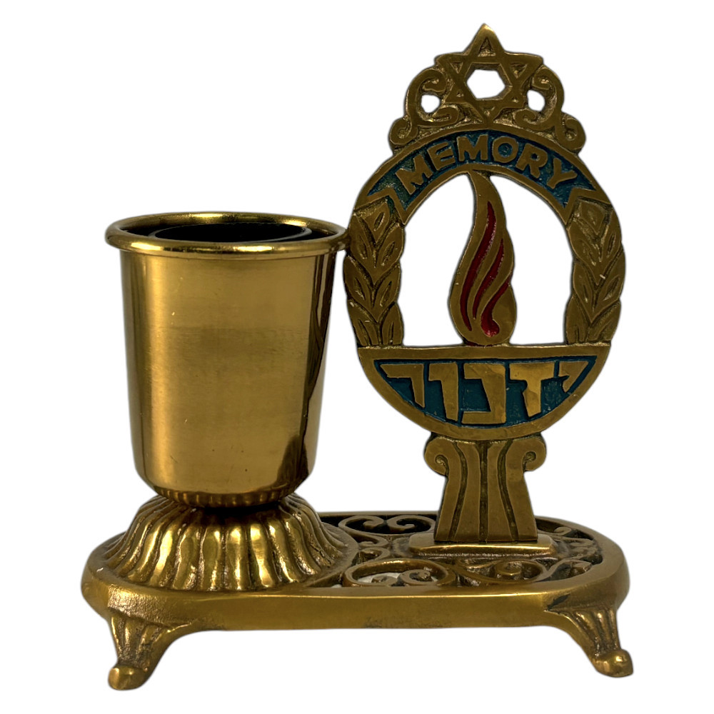 Brass Eternal Flame Electric Memorial Lamp