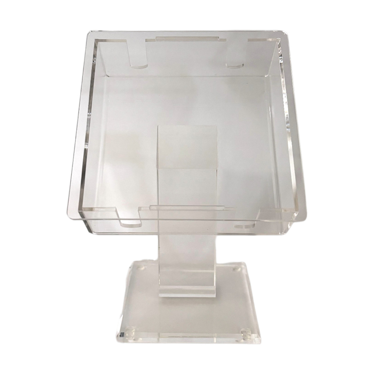 Torah Scroll With A Lucite Display Case