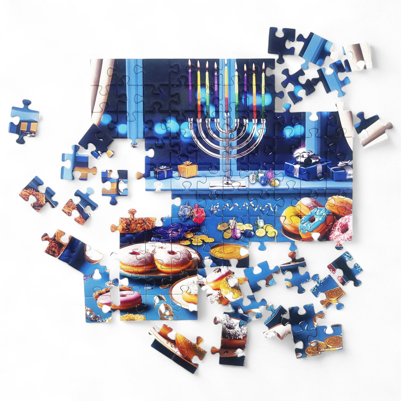 100 Piece Chanukah Jigsaw Puzzle