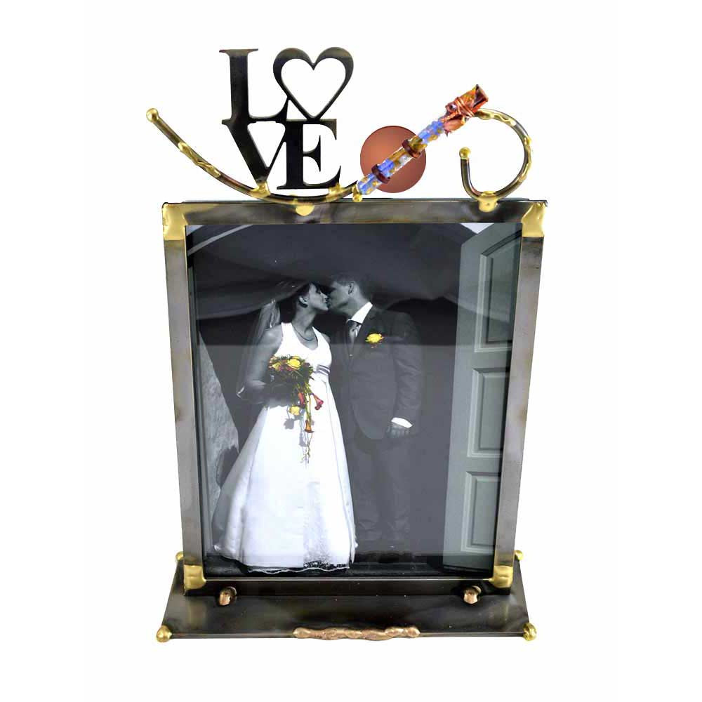 Gary Rosenthal Love Crushed Shards Wedding Frame Wedding Gift Idea