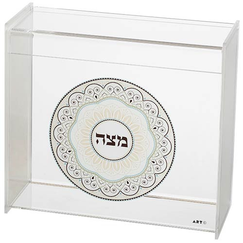 Passover Gifts - Clear Lucite Matzah Box