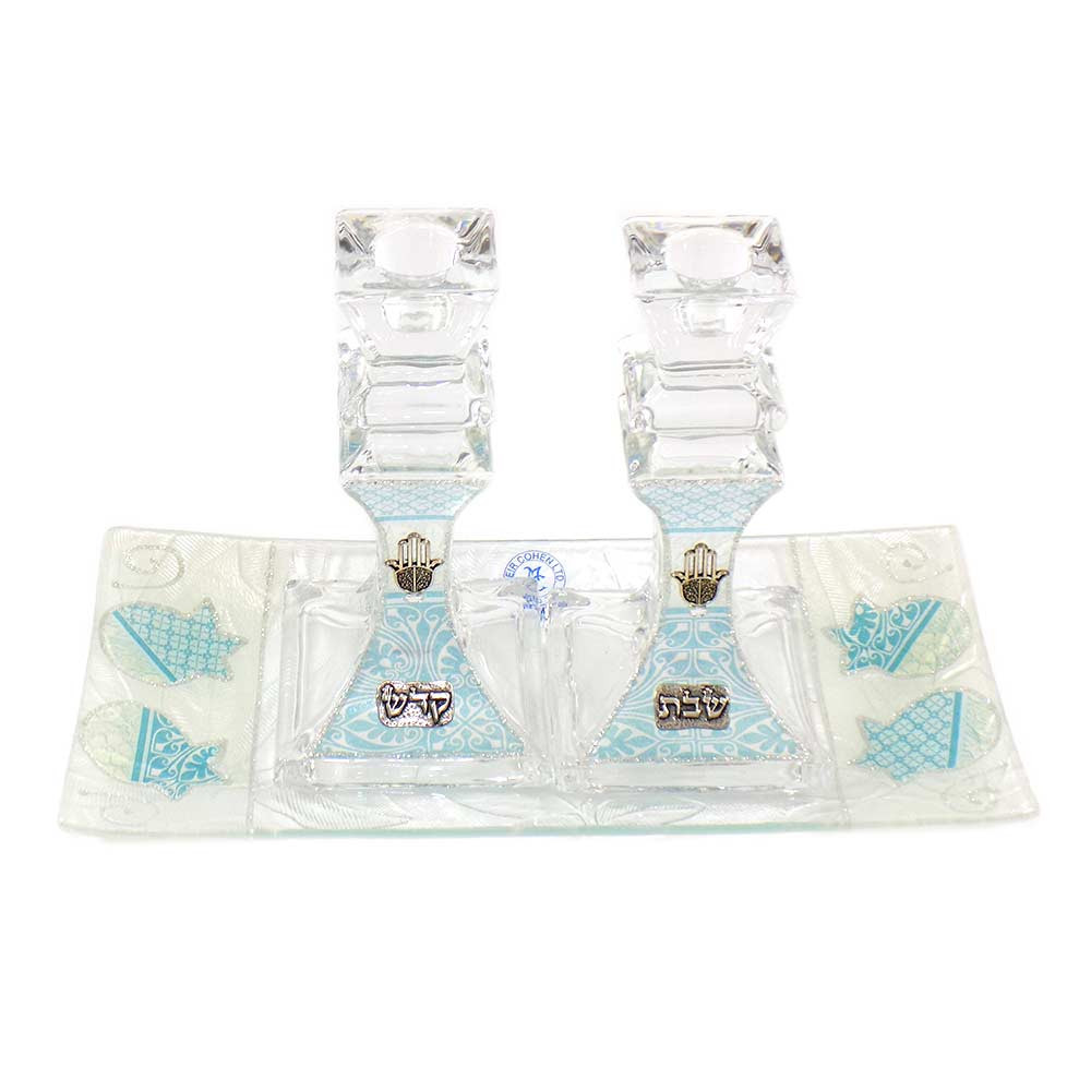 Passover Seder Plate Set And Shabbat Set