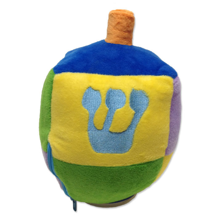 Spinning Plush Musical Dreidel