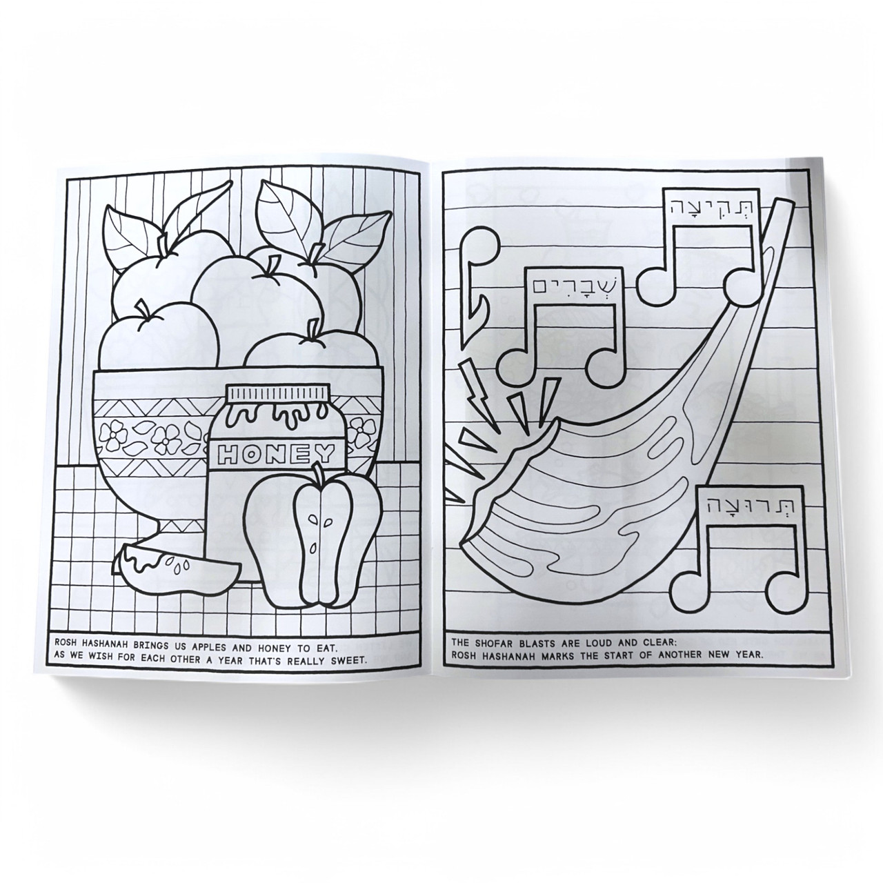 The Jewish Holidays Coloring Book