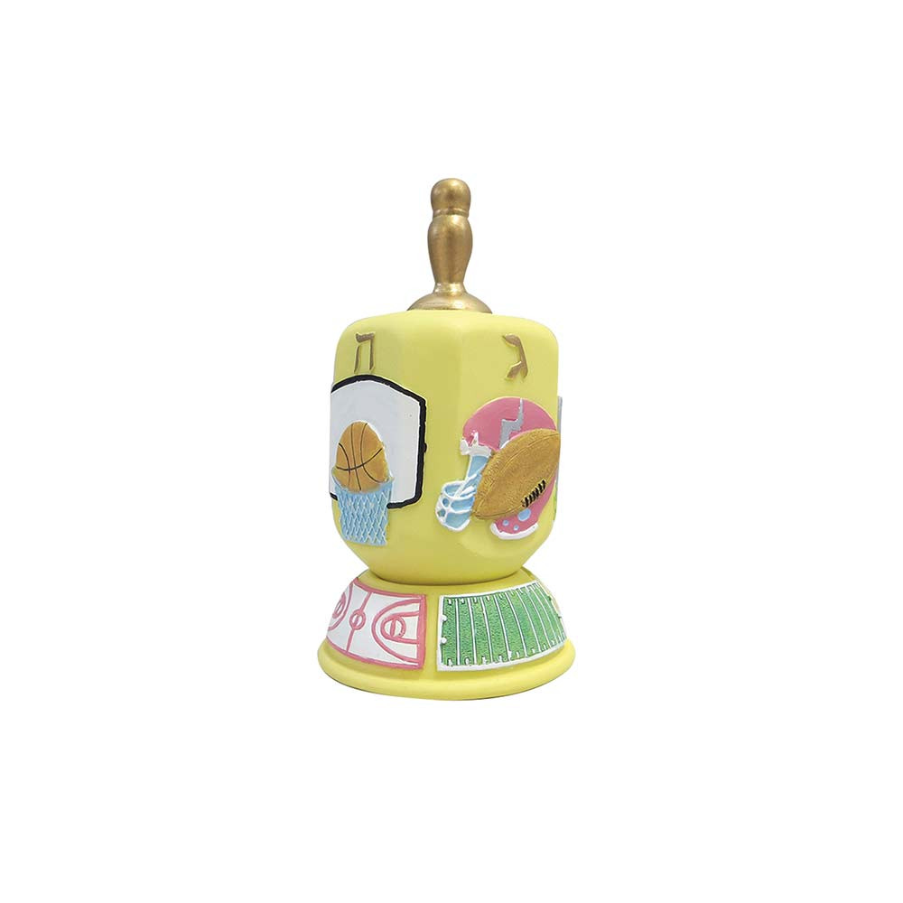 Hanukkah Gifts - Polystone Sports Dreidel Stand