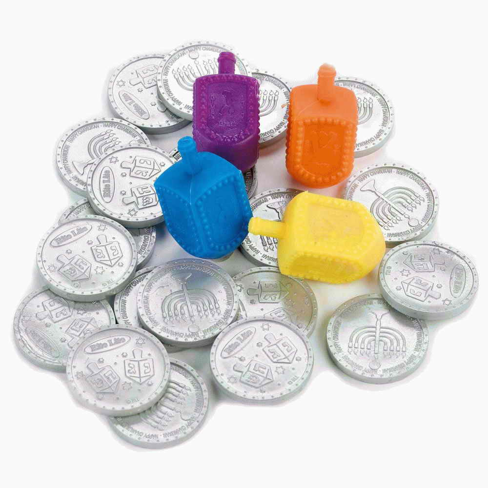 Hanukkah Gift - Complete Dreidel Game For Hanukkah