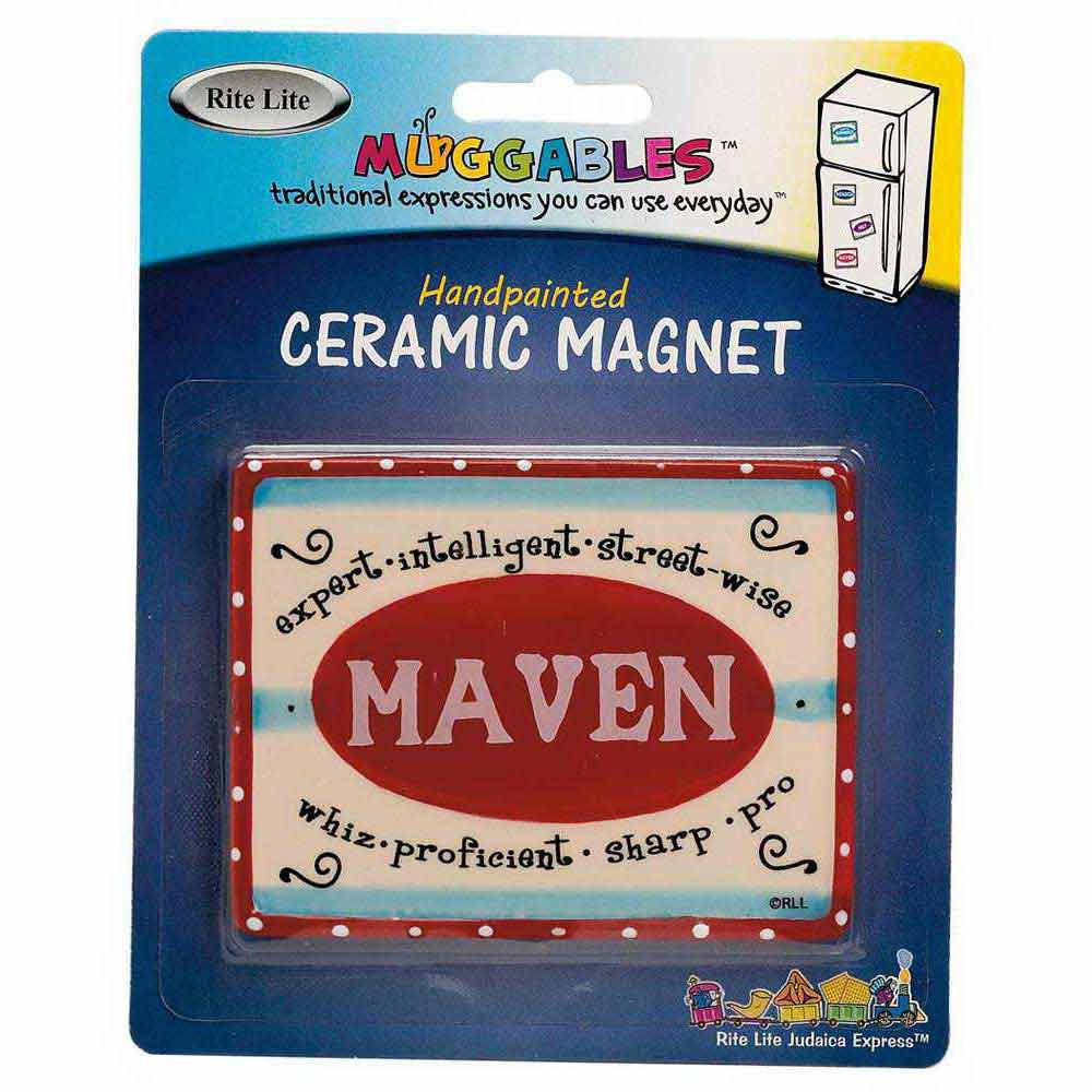 Maven Hand Painted Ceramic Magnet