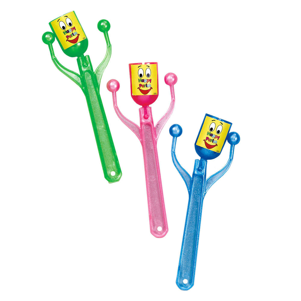 Plastic "Oy Vey" Purim Groggers