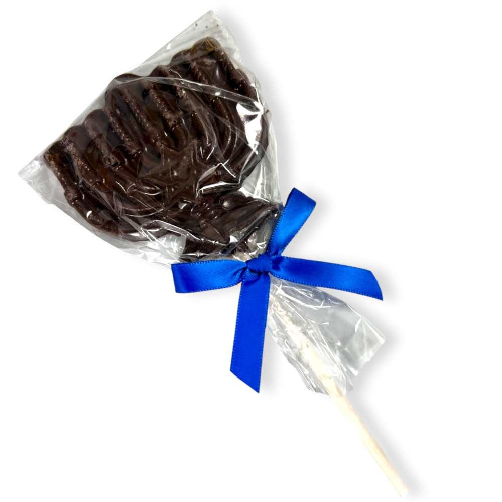 Hanukkah Gifts-Chocolate Menorah Dreidel Lollipops