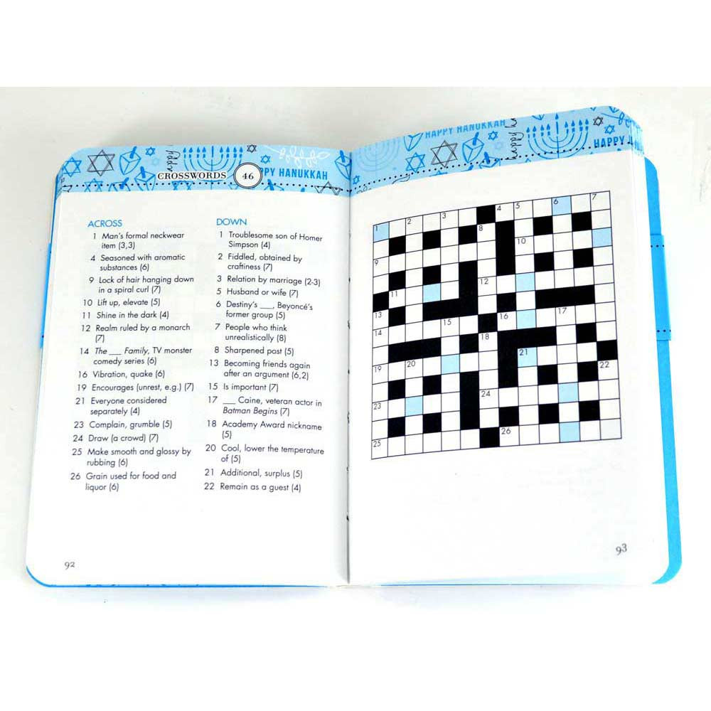 Jewish Gifts-Pocket Posh Hanukkah Crossword Puzzles