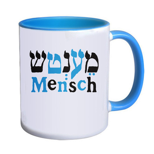 Jewish Gifts - Coffee Mugs - Mensch Coffee Mug