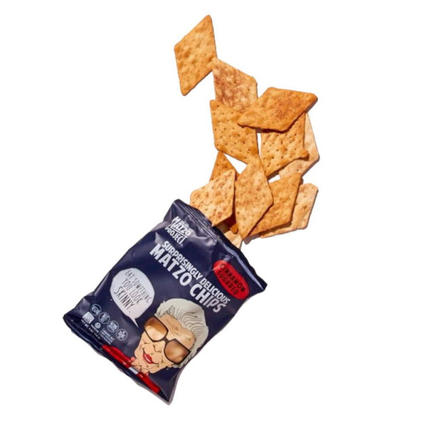 6-Pack Of The Matzo Project Cinnamon Sugared Matzo Chips