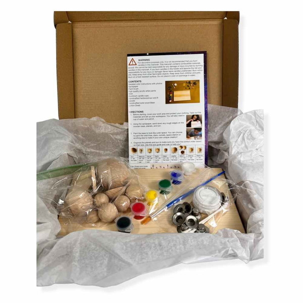 DIY Solar System Menorah Craft Kit
