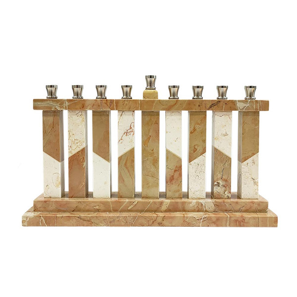 Jerusalem Stone Menorah