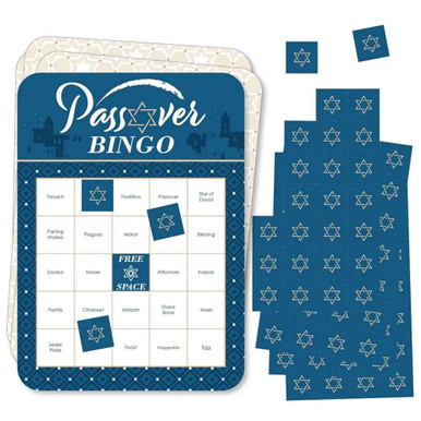 Happy Passover Bingo Game