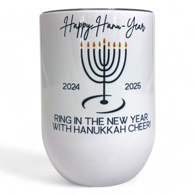 Happy Hanu-Year Stemless Wine Tumbler 2024-2025