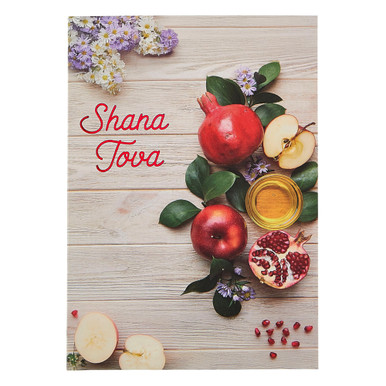 Set Of 6 Rosh Hashanah Greeting Cards