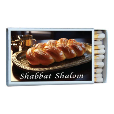 Shabbat Shalom Challah Matchbox