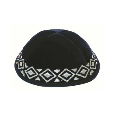 Dark Navy Yarmulke