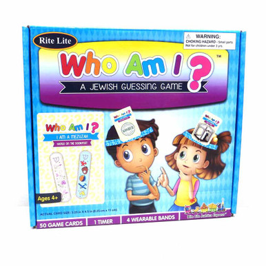 Jewish Gifts | Jewish Family Games | Who Am I? Jewish Guessing Game