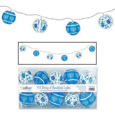 Hanukkah Lantern String Lights