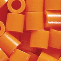 Perler Beads Oranges